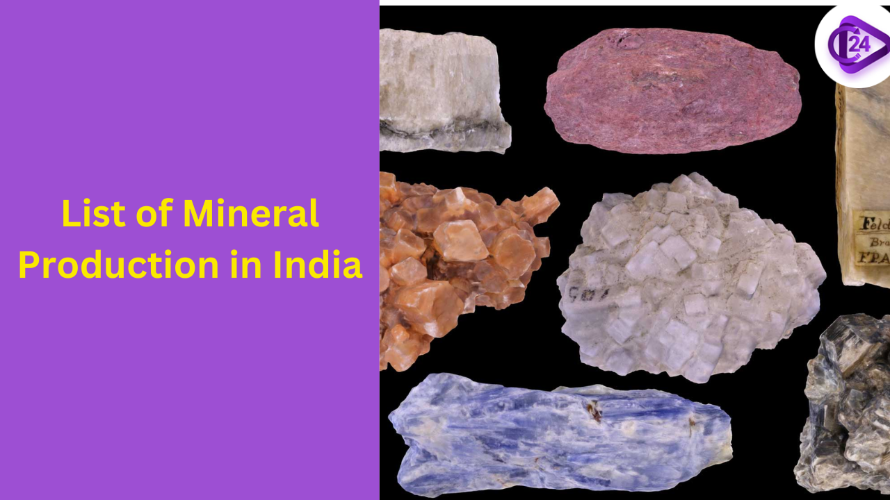 List of Mineral Production in India